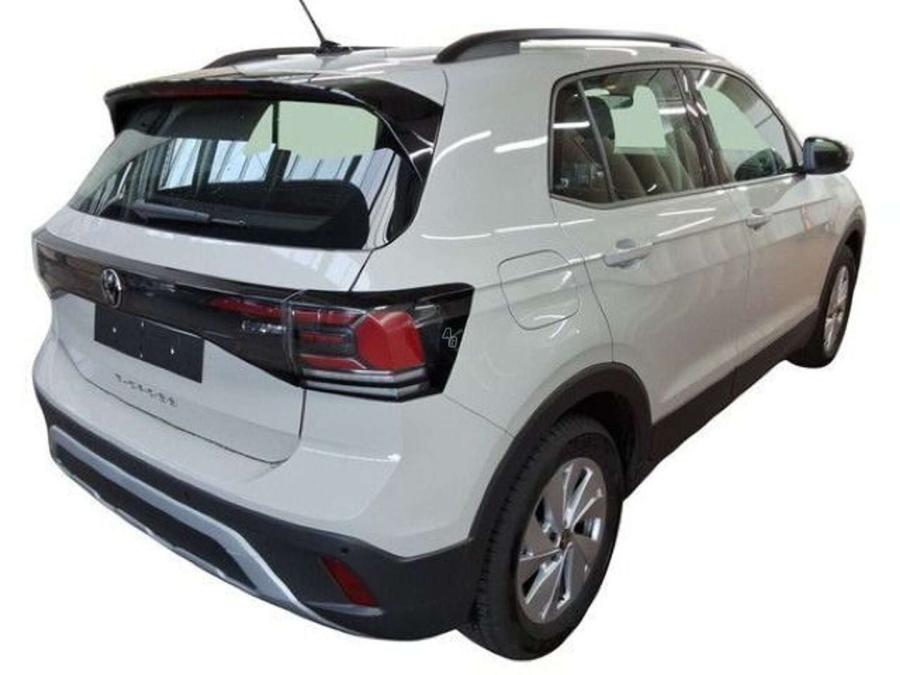 Grey Volkswagen T-Cross 2025 in Kaunas, with an engine capacity of 1.00 L and mileage of 13 thousand km for 23741 €, photo 3 on AUTOMOTO.COM.LV