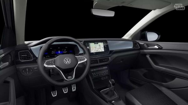 Grey Volkswagen T-Cross 2025 in Kaunas, with an engine capacity of 1.00 L and mileage of 22 thousand km for 23762 €, photo 8 on AUTOMOTO.COM.LV