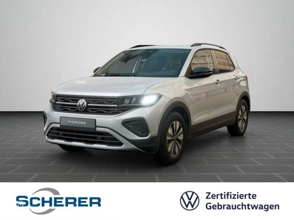 Pelēks Volkswagen T-Cross 2025 Kauņa, ar dzinēja tilpumu 1.00 L un nobraukumu 25 tūkst. km par 30056 €, foto 1 vietnē AUTOMOTO.COM.LV