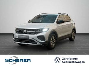 Pelēks Volkswagen T-Cross 2025 Kauņa, ar dzinēja tilpumu 1.00 L un nobraukumu 25 tūkst. km par 30056 €, foto  vietnē AUTOMOTO.COM.LV