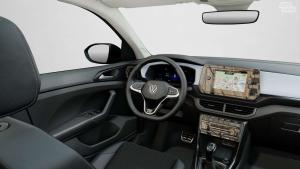 Pelēks Volkswagen T-Cross 2025 Kauņa, ar dzinēja tilpumu 1.00 L un nobraukumu 25 tūkst. km par 30056 €, foto 9 vietnē AUTOMOTO.COM.LV