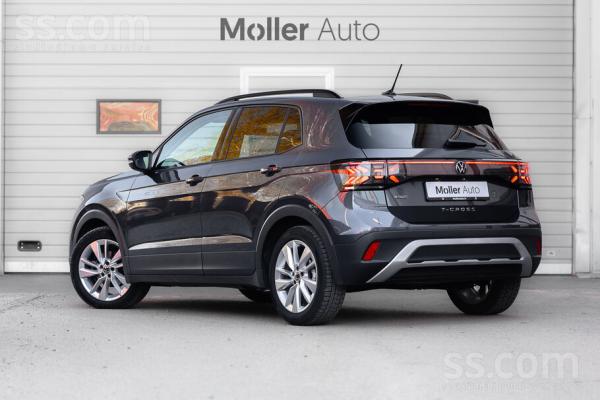 Grey Volkswagen T-Cross 2025 in Jelgava, with an engine capacity of 1.00 L and mileage of 31 thousand km for 22900 €, photo 5 on AUTOMOTO.COM.LV