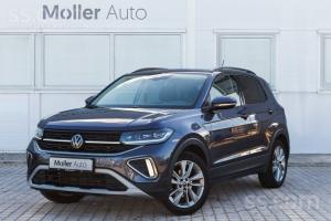 Серый Фольксваген T-Cross 2025 в Вентспилс, объемом двигателя 1.00 л и пробегом 31 тыс. км за 22500 €, фото  на AUTOMOTO.COM.LV