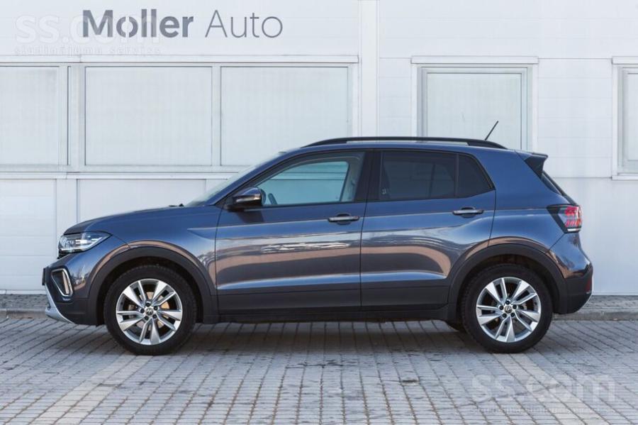 Pelēks Volkswagen T-Cross 2025 Ventspils, ar dzinēja tilpumu 1.00 L un nobraukumu 31 tūkst. km par 22500 €, foto 3 vietnē AUTOMOTO.COM.LV