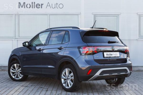 Grey Volkswagen T-Cross 2025 in Ventspils, with an engine capacity of 1.00 L and mileage of 31 thousand km for 22500 €, photo 3 on AUTOMOTO.COM.LV