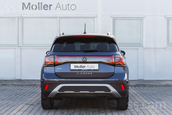 Grey Volkswagen T-Cross 2025 in Ventspils, with an engine capacity of 1.00 L and mileage of 31 thousand km for 22500 €, photo 4 on AUTOMOTO.COM.LV