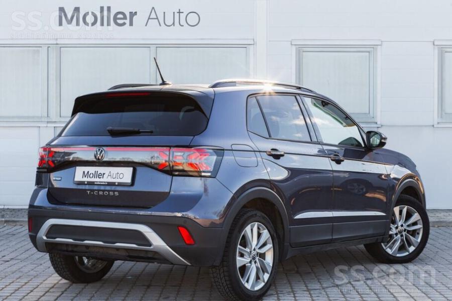 Pelēks Volkswagen T-Cross 2025 Ventspils, ar dzinēja tilpumu 1.00 L un nobraukumu 31 tūkst. km par 22500 €, foto 6 vietnē AUTOMOTO.COM.LV
