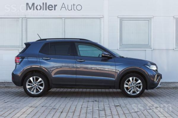 Grey Volkswagen T-Cross 2025 in Ventspils, with an engine capacity of 1.00 L and mileage of 31 thousand km for 22500 €, photo 6 on AUTOMOTO.COM.LV