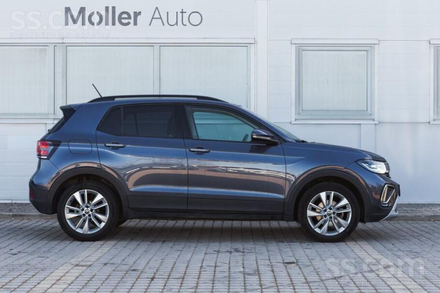 Pelēks Volkswagen T-Cross 2025 Ventspils, ar dzinēja tilpumu 1.00 L un nobraukumu 31 tūkst. km par 22500 €, foto 7 vietnē AUTOMOTO.COM.LV