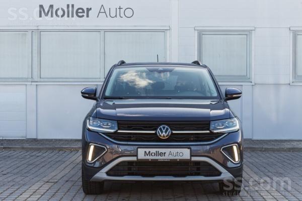 Grey Volkswagen T-Cross 2025 in Ventspils, with an engine capacity of 1.00 L and mileage of 31 thousand km for 22500 €, photo 8 on AUTOMOTO.COM.LV