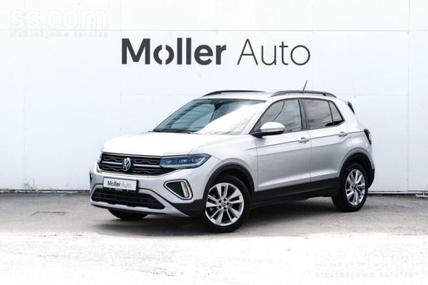 Серый Фольксваген T-Cross 2025 в Рига, объемом двигателя 1.00 л и пробегом 32 тыс. км за 22950 €, фото 1 на AUTOMOTO.COM.LV