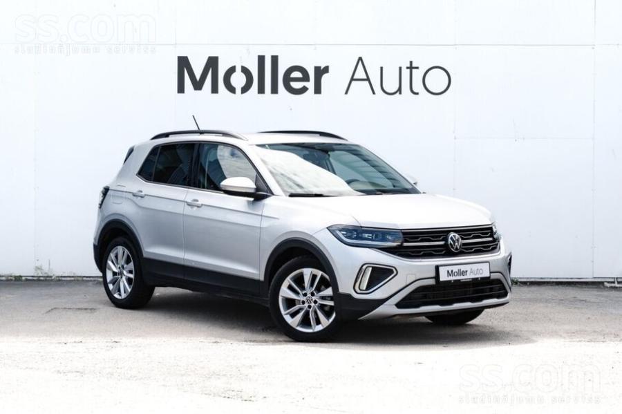 Серый Фольксваген T-Cross 2025 в Рига, объемом двигателя 1.00 л и пробегом 32 тыс. км за 22950 €, фото 3 на AUTOMOTO.COM.LV
