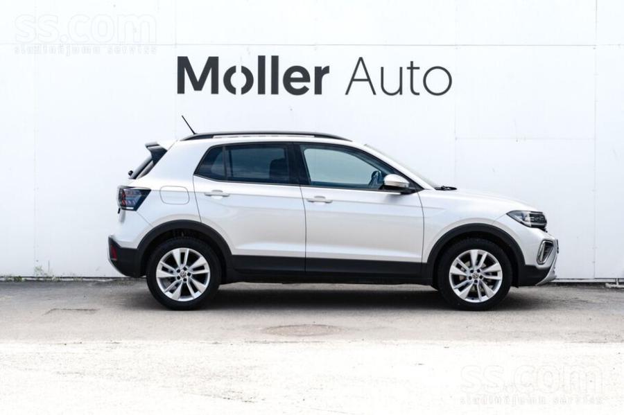 Серый Фольксваген T-Cross 2025 в Рига, объемом двигателя 1.00 л и пробегом 32 тыс. км за 22950 €, фото 6 на AUTOMOTO.COM.LV
