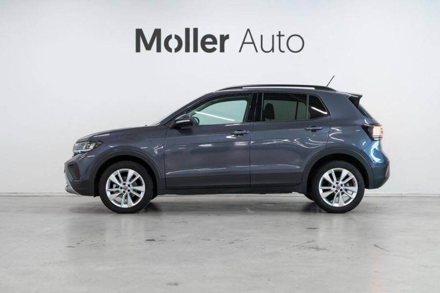Pelēks Volkswagen T-Cross 2025 Viļņa, ar dzinēja tilpumu 1.00 L un nobraukumu 25 tūkst. km par 22400 €, foto 3 vietnē AUTOMOTO.COM.LV