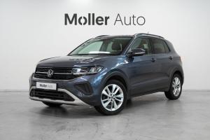 Grey Volkswagen T-Cross 2025 in Vilnius, with an engine capacity of 1.00 L and mileage of 23 thousand km for 22400 €, photo  on AUTOMOTO.COM.LV