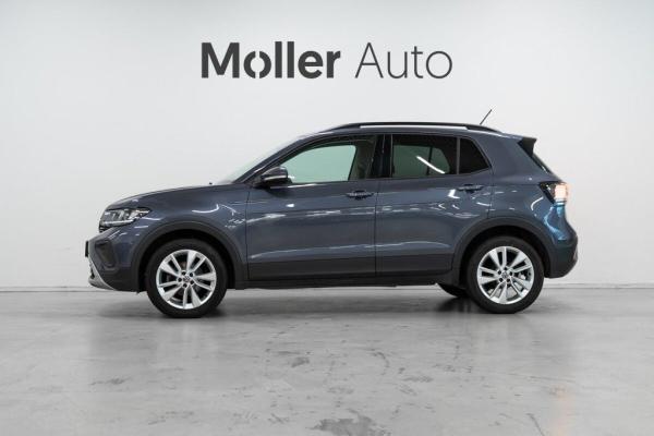 Pelēks Volkswagen T-Cross 2025 Viļņa, ar dzinēja tilpumu 1.00 L un nobraukumu 23 tūkst. km par 22400 €, foto 2 vietnē AUTOMOTO.COM.LV
