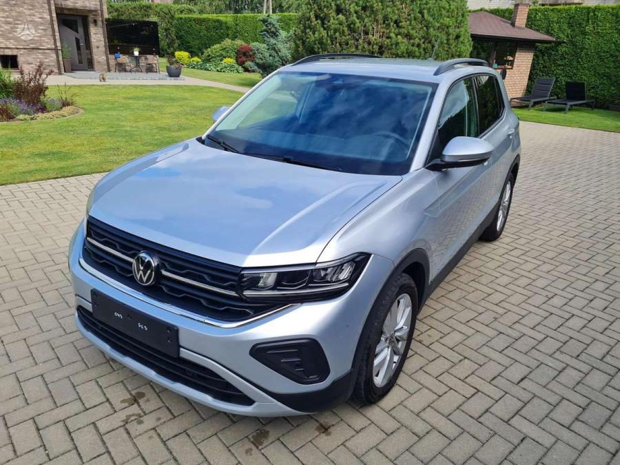 Серый Фольксваген T-Cross 2025 в Расейняй, объемом двигателя 1.00 л и пробегом 7 тыс. км за 19900 €, фото 8 на AUTOMOTO.COM.LV