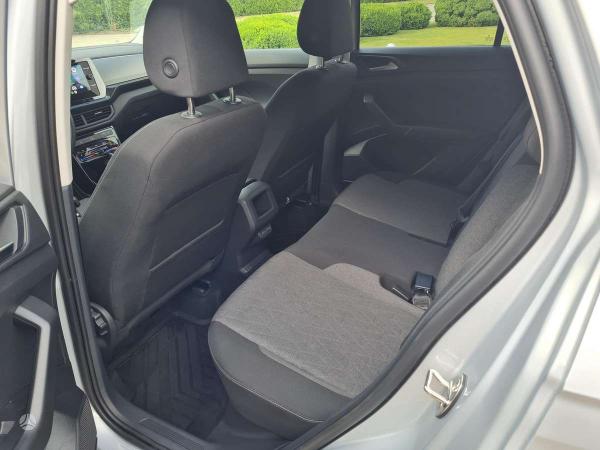 Grey Volkswagen T-Cross 2025 in Raseiniai, with an engine capacity of 1.00 L and mileage of 7 thousand km for 19900 €, photo 10 on AUTOMOTO.COM.LV