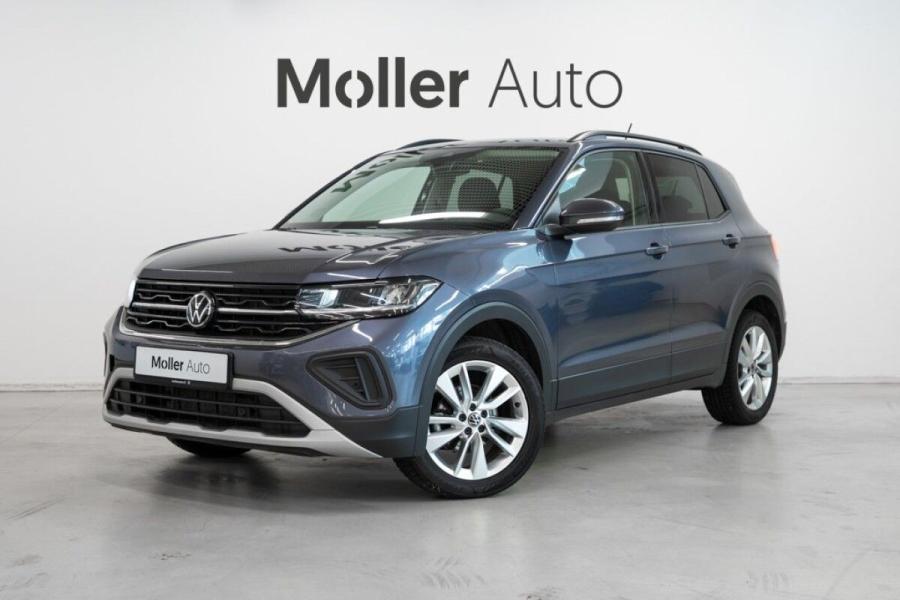 Pelēks Volkswagen T-Cross 2025 Viļņa, ar dzinēja tilpumu 1.00 L un nobraukumu 24 tūkst. km par 22400 €, foto 1 vietnē AUTOMOTO.COM.LV