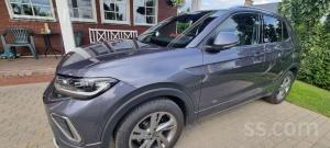 Серый Фольксваген T-Cross 2025 в Рига, объемом двигателя 1.00 л и пробегом 23 тыс. км за 27000 €, фото  на AUTOMOTO.COM.LV