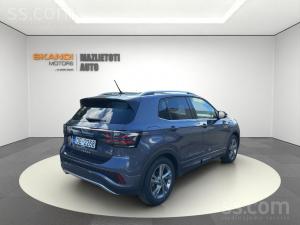 Серый Фольксваген T-Cross 2025 в Рига, объемом двигателя 1.00 л и пробегом 23 тыс. км за 23990 €, фото 6 на AUTOMOTO.COM.LV