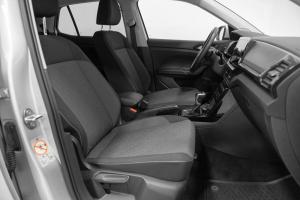 Grey Volkswagen T-Cross 2025 in Vilnius, with an engine capacity of 1.00 L and mileage of 25 thousand km for 21950 €, photo 8 on AUTOMOTO.COM.LV