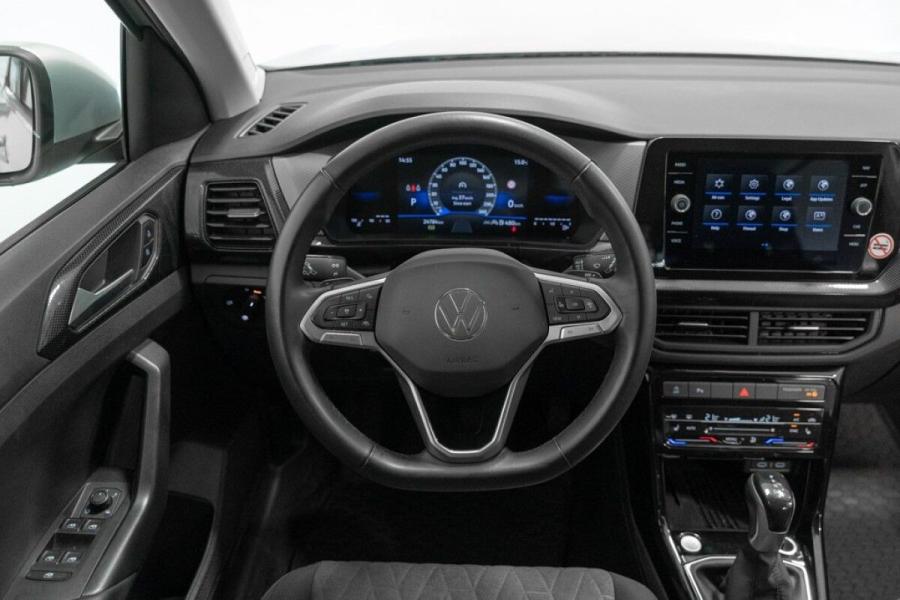 Grey Volkswagen T-Cross 2025 in Vilnius, with an engine capacity of 1.00 L and mileage of 25 thousand km for 21950 €, photo 12 on AUTOMOTO.COM.LV