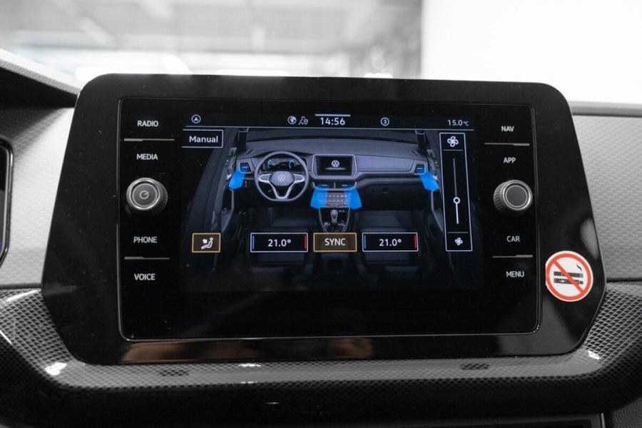 Grey Volkswagen T-Cross 2025 in Vilnius, with an engine capacity of 1.00 L and mileage of 25 thousand km for 21950 €, photo 17 on AUTOMOTO.COM.LV