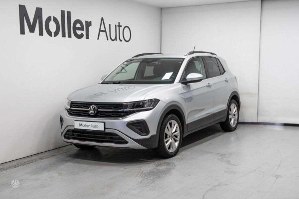 Pelēks Volkswagen T-Cross 2025 Viļņa, ar dzinēja tilpumu 1.00 L un nobraukumu 25 tūkst. km par 21950 €, foto 1 vietnē AUTOMOTO.COM.LV