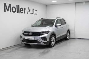 Pelēks Volkswagen T-Cross 2025 Viļņa, ar dzinēja tilpumu 1.00 L un nobraukumu 22 tūkst. km par 22200 €, foto  vietnē AUTOMOTO.COM.LV