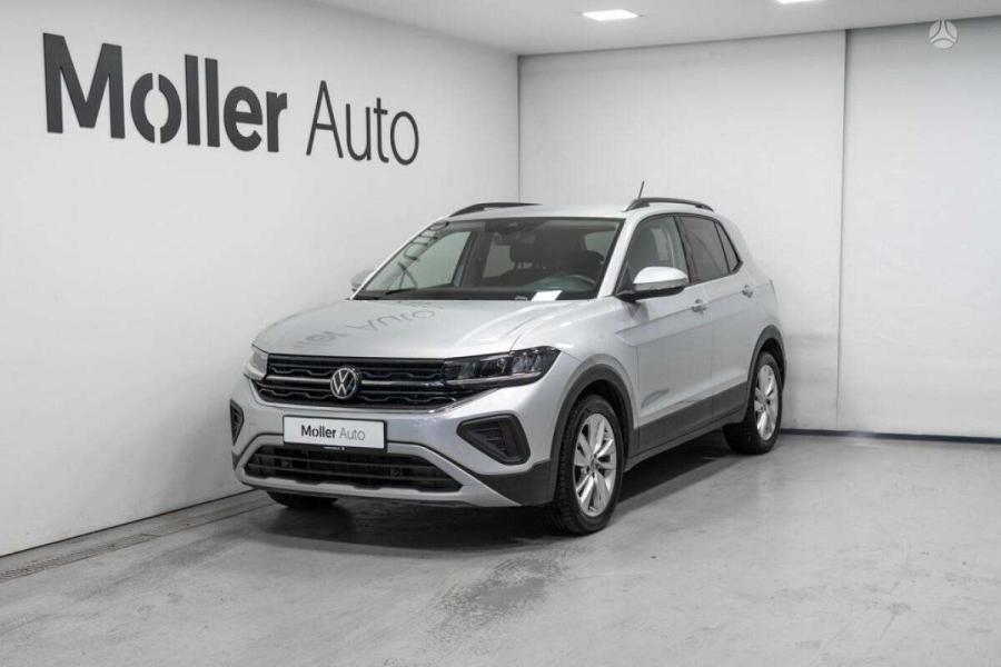 Серый Фольксваген T-Cross 2025 в Вильнюс, объемом двигателя 1.00 л и пробегом 22 тыс. км за 22200 €, фото 1 на AUTOMOTO.COM.LV