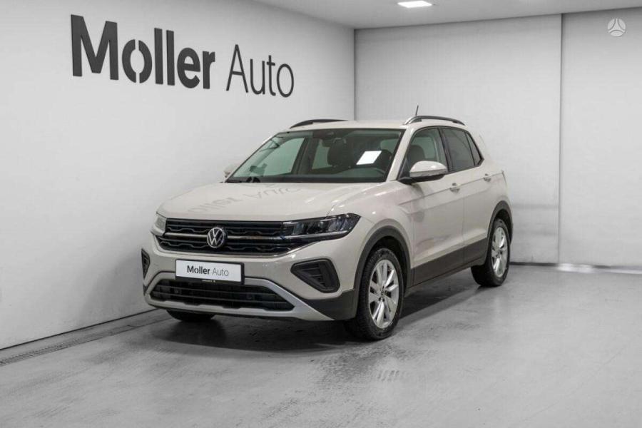 Серый Фольксваген T-Cross 2025 в Вильнюс, объемом двигателя 1.00 л и пробегом 24 тыс. км за 21950 €, фото 1 на AUTOMOTO.COM.LV