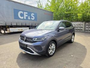 Grey Volkswagen T-Cross 2025 in Kaunas, with an engine capacity of 1.00 L and mileage of 28 thousand km for 14400 €, photo  on AUTOMOTO.COM.LV