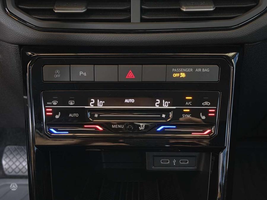 Серый Фольксваген T-Cross 2025 в Каунас, объемом двигателя 1.00 л и пробегом 28 тыс. км за 14400 €, фото 31 на AUTOMOTO.COM.LV