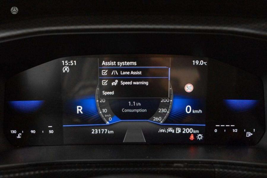 Pelēks Volkswagen T-Cross 2025 Viļņa, ar dzinēja tilpumu 1.00 L un nobraukumu 23 tūkst. km par 21750 €, foto 11 vietnē AUTOMOTO.COM.LV