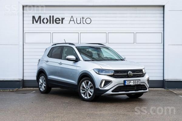 Серый Фольксваген T-Cross 2025 в Рига, объемом двигателя 1.00 л и пробегом 32 тыс. км за 22950 €, фото 2 на AUTOMOTO.COM.LV