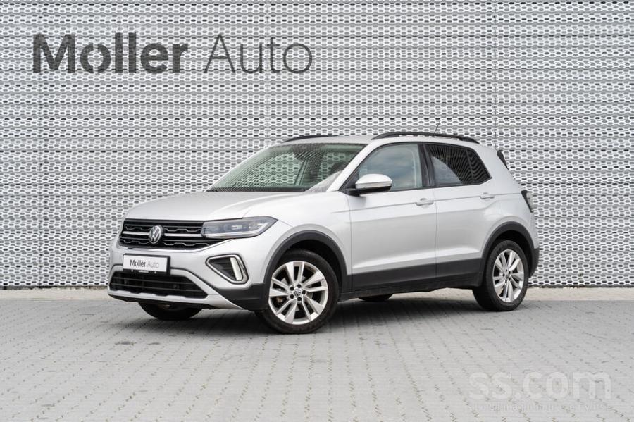 Pelēks Volkswagen T-Cross 2025 Rīga, ar dzinēja tilpumu 1.00 L un nobraukumu 45 tūkst. km par 22900 €, foto 1 vietnē AUTOMOTO.COM.LV