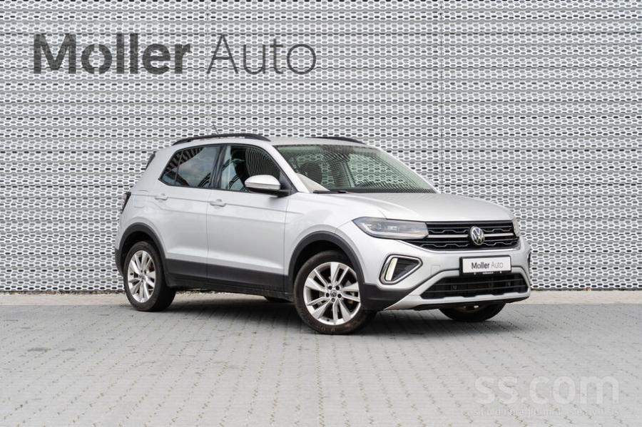 Pelēks Volkswagen T-Cross 2025 Rīga, ar dzinēja tilpumu 1.00 L un nobraukumu 45 tūkst. km par 22900 €, foto 3 vietnē AUTOMOTO.COM.LV