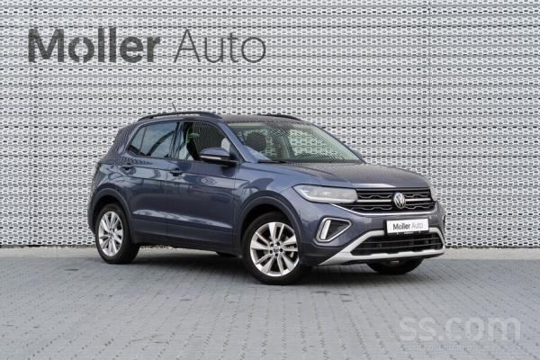Grey Volkswagen T-Cross 2025 in Riga, with an engine capacity of 1.00 L and mileage of 46 thousand km for 22900 €, photo 3 on AUTOMOTO.COM.LV