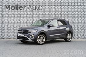 Grey Volkswagen T-Cross 2025 in Riga, with an engine capacity of 1.00 L and mileage of 43 thousand km for 22900 €, photo  on AUTOMOTO.COM.LV
