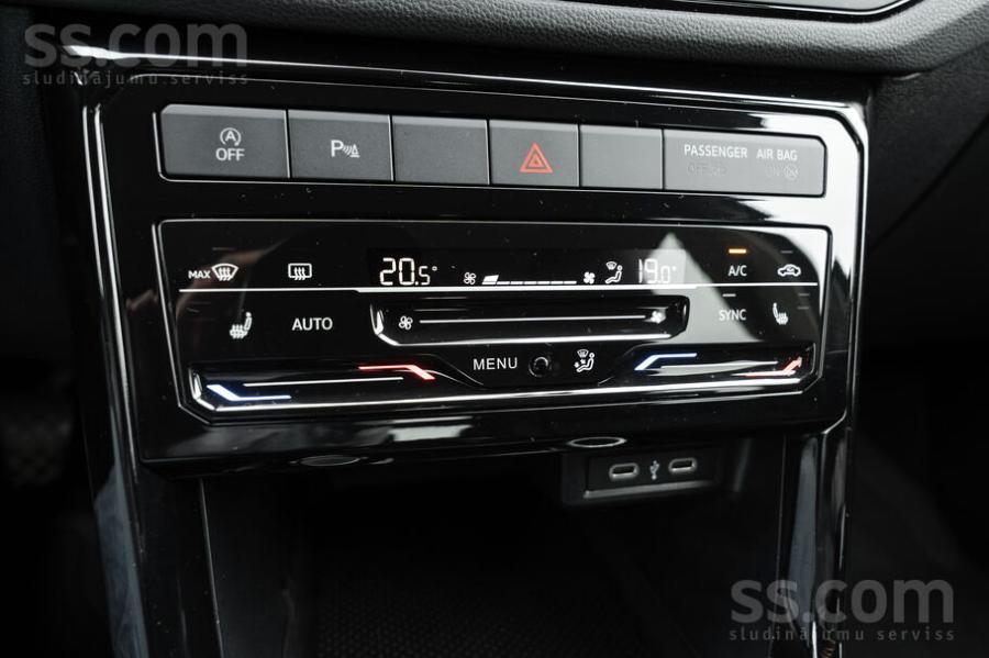 Серый Фольксваген T-Cross 2025 в Рига, объемом двигателя 1.00 л и пробегом 43 тыс. км за 22900 €, фото 19 на AUTOMOTO.COM.LV
