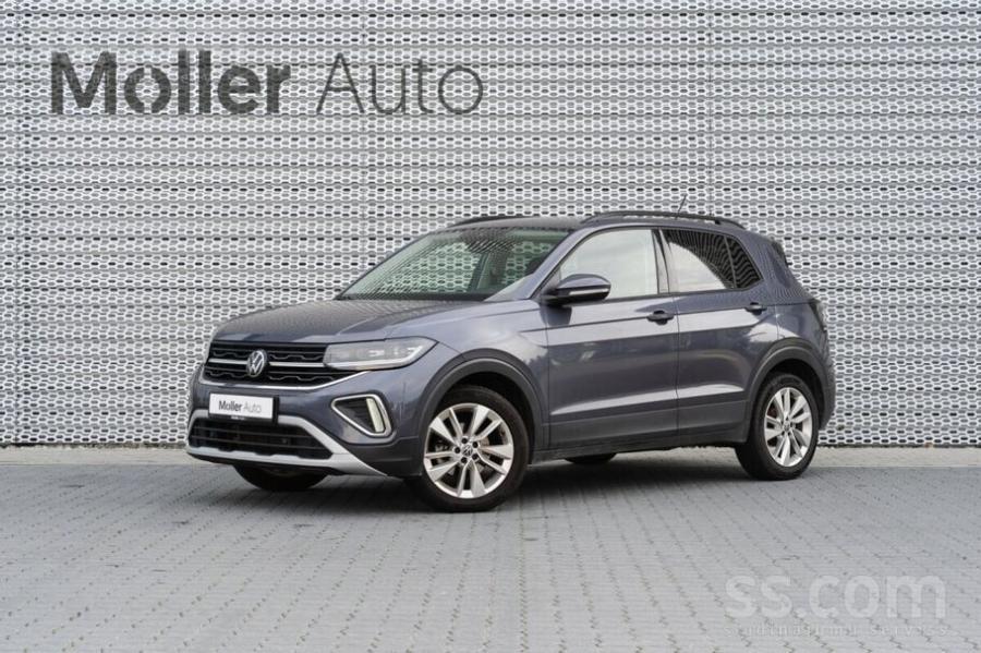 Pelēks Volkswagen T-Cross 2025 Rīga, ar dzinēja tilpumu 1.00 L un nobraukumu 43 tūkst. km par 22900 €, foto 1 vietnē AUTOMOTO.COM.LV