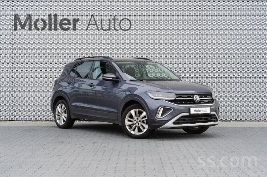 Pelēks Volkswagen T-Cross 2025 Rīga, ar dzinēja tilpumu 1.00 L un nobraukumu 43 tūkst. km par 22900 €, foto 3 vietnē AUTOMOTO.COM.LV