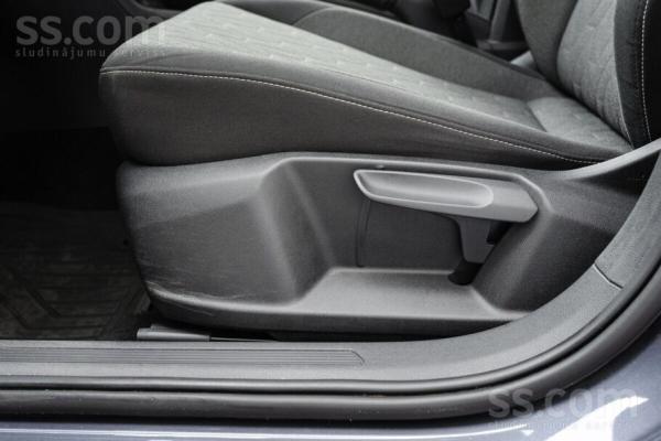 Grey Volkswagen T-Cross 2025 in Riga, with an engine capacity of 1.00 L and mileage of 43 thousand km for 22900 €, photo 10 on AUTOMOTO.COM.LV