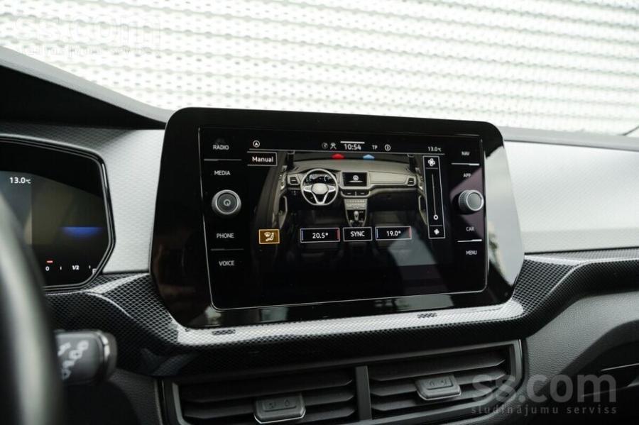 Pelēks Volkswagen T-Cross 2025 Rīga, ar dzinēja tilpumu 1.00 L un nobraukumu 43 tūkst. km par 22900 €, foto 15 vietnē AUTOMOTO.COM.LV