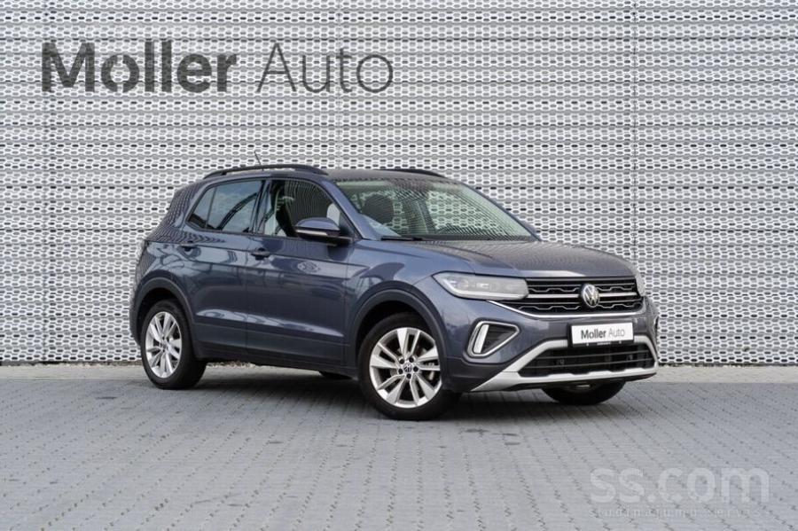 Grey Volkswagen T-Cross 2025 in Riga, with an engine capacity of 1.00 L and mileage of 46 thousand km for 22900 €, photo 3 on AUTOMOTO.COM.LV