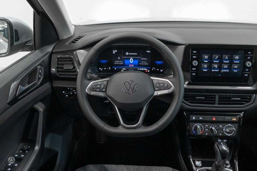 Серый Фольксваген T-Cross 2026 в Вильнюс, объемом двигателя 1.00 л и пробегом 0 тыс. км за 23900 €, фото 10 на AUTOMOTO.COM.LV