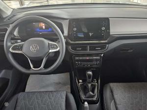 Pelēks Volkswagen T-Cross 2026 Viļņa, ar dzinēja tilpumu 1.00 L un nobraukumu 0 tūkst. km par 24700 €, foto 7 vietnē AUTOMOTO.COM.LV