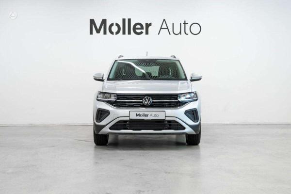 Volkswagen T-Cross 2026 in Vilnius on AUTOMOTO.COM.LV Grey Volkswagen T-Cross 2026 in Vilnius, with an engine capacity of 1.00 L and mileage of 0 thousand km for 22850 €, photo 6 on AUTOMOTO.COM.LV