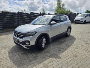 Grey Volkswagen T-Cross 2020 in Telschi, with an engine capacity of 1.60 L and mileage of 200 thousand km for 11399 €, photo  on AUTOMOTO.COM.LV